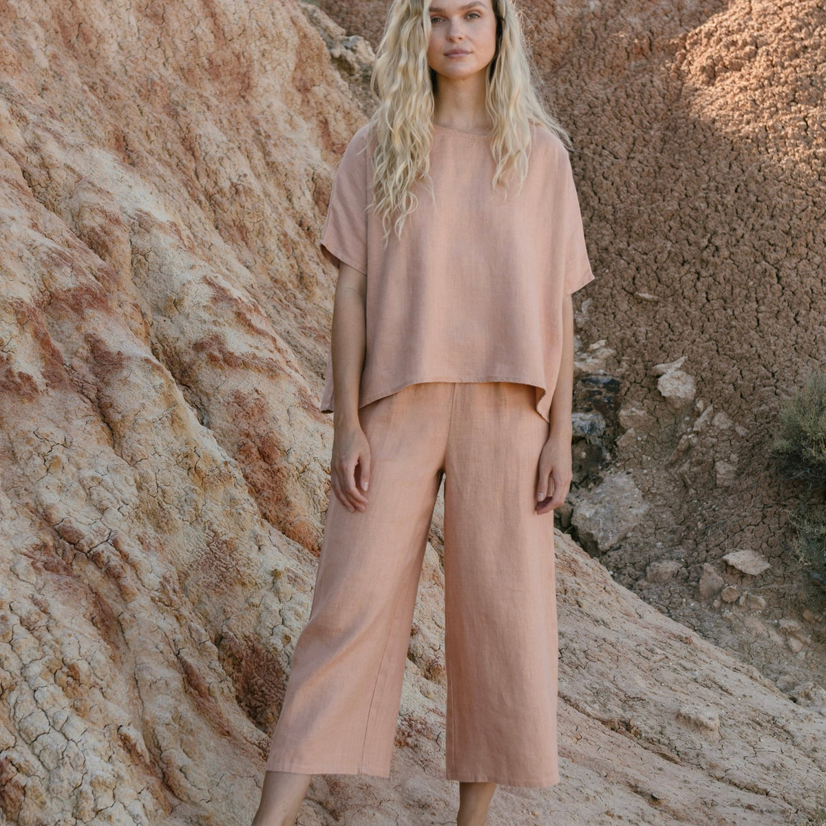 Boxy Top Rose – Hemp Clothing Australia