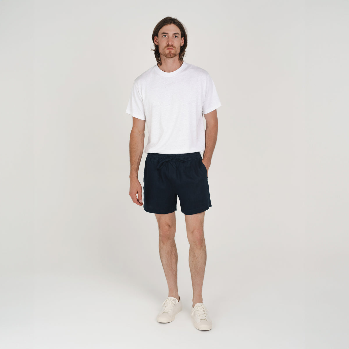 Heritage Shorts • Navy – Hemp Clothing Australia